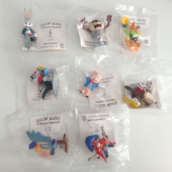 Warner Bros. | Toys | Vintage Looney Tunes Collector Figurines Shell 99 ...
